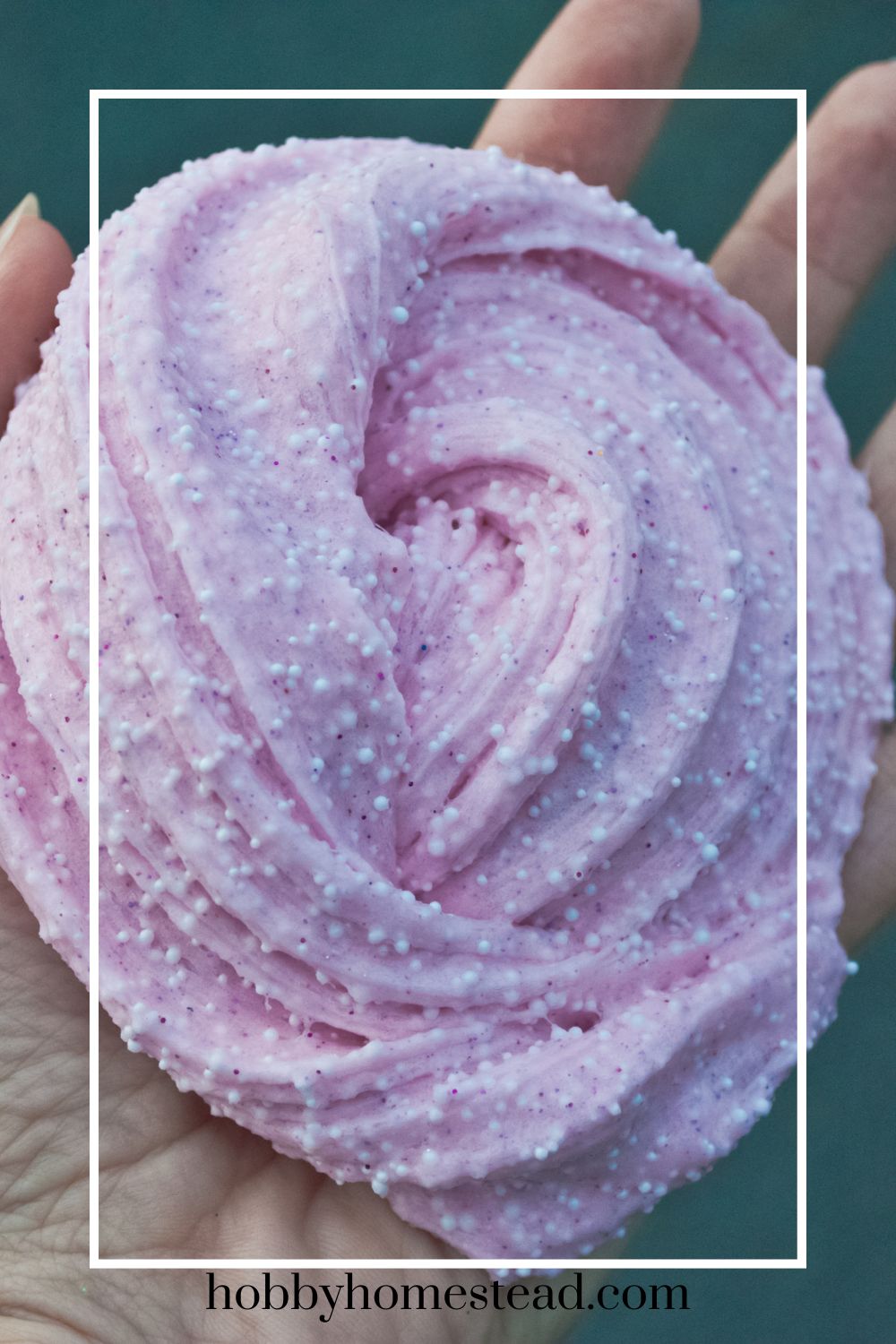 Make Cloud Slime with Instant Snow and Shaving Cream - Hobby Homestead