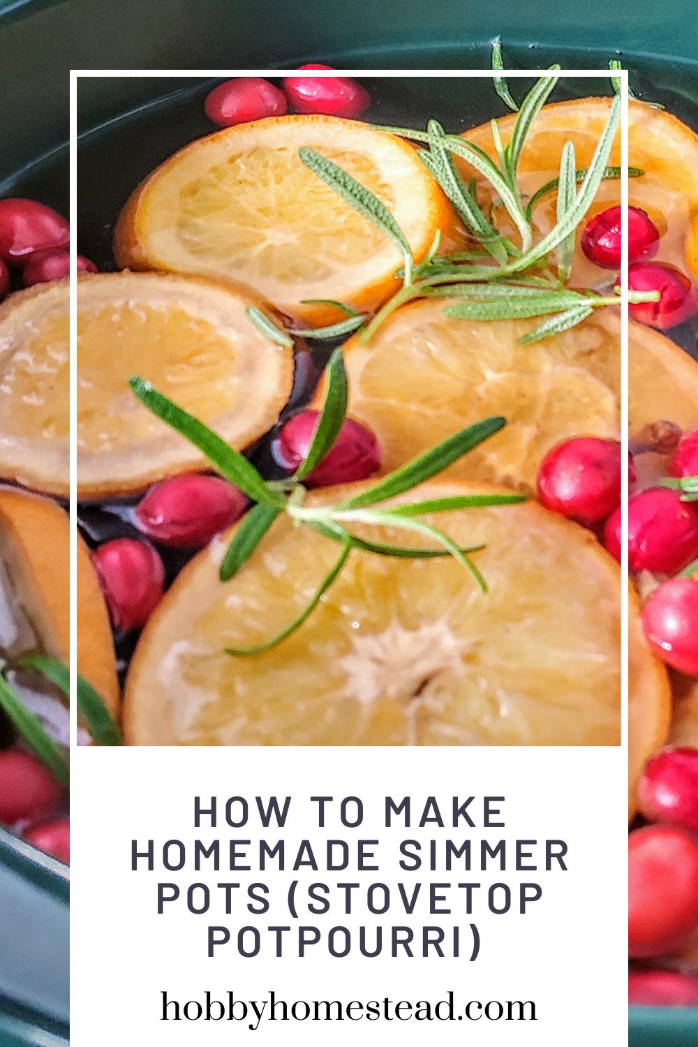 How to Make Homemade Simmer Pots (Stovetop Potpourri) - Hobby Homestead