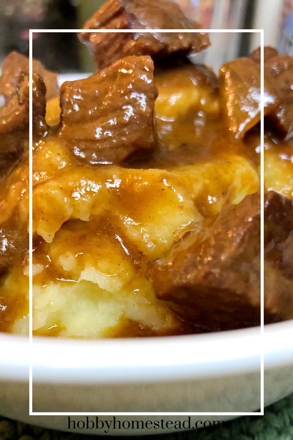 Tender Homestyle Beef Tips with Rich Gravy Recipe - Hobby Homestead