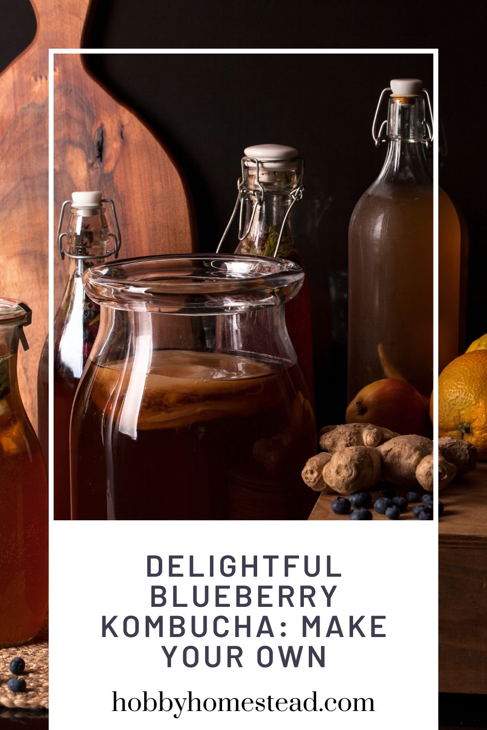 Delightful Blueberry Kombucha: Make Your Own - Hobby Homestead