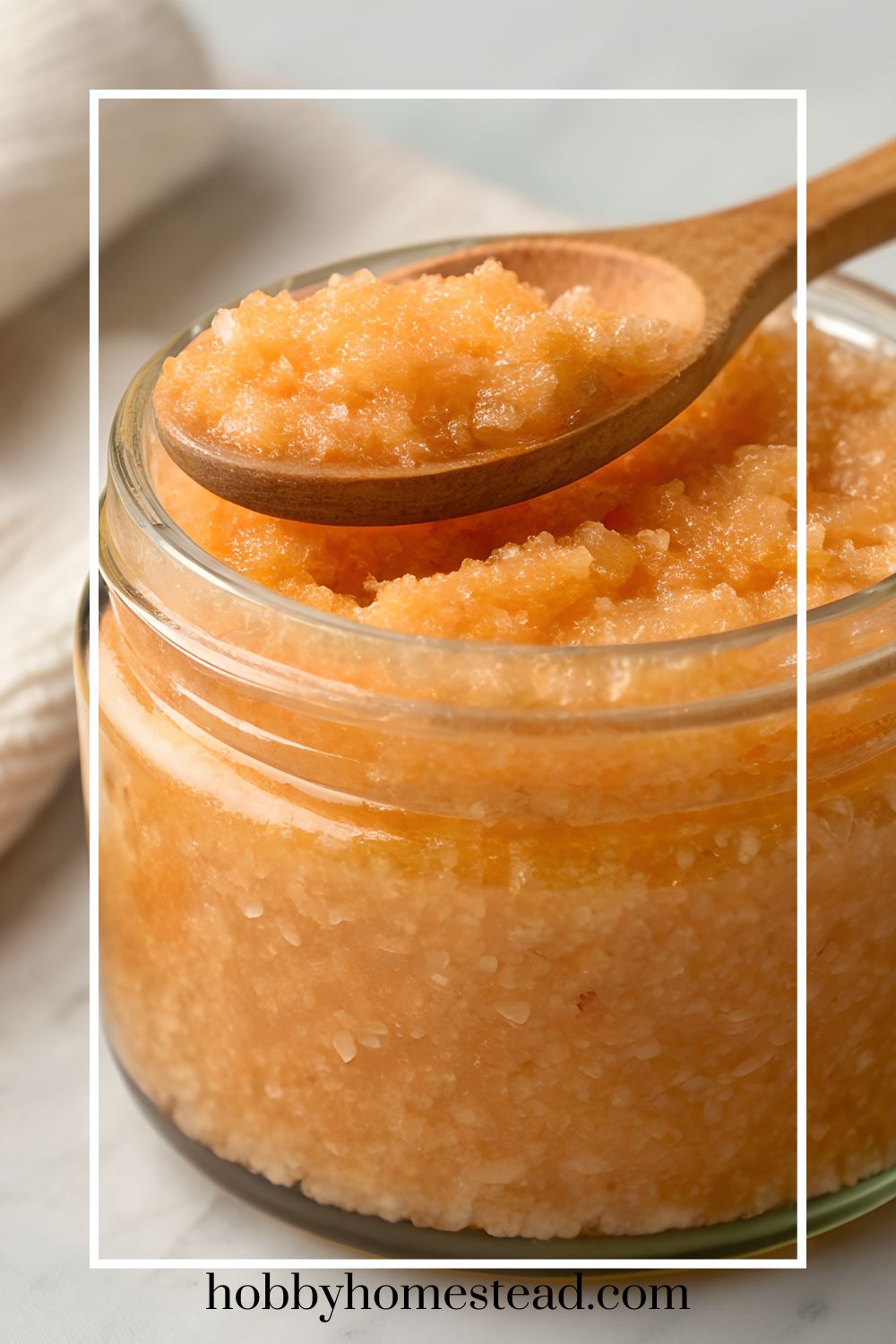 Orange Creamsicle Sugar Scrub for Glowing Skin - Hobby Homestead