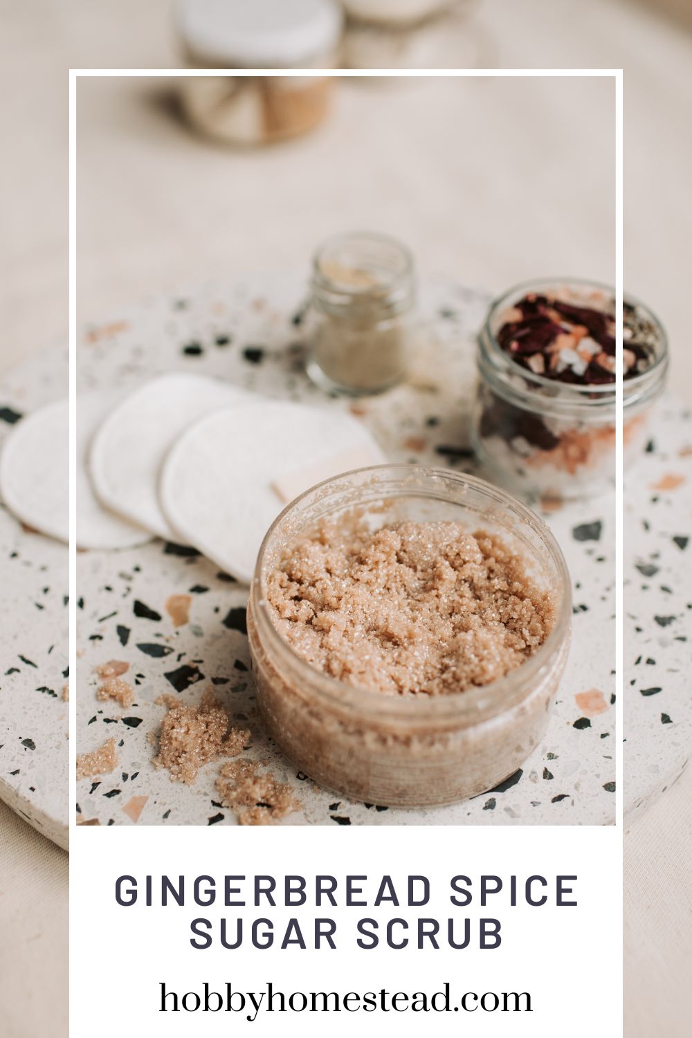 Gingerbread Spice Sugar Scrub - Hobby Homestead